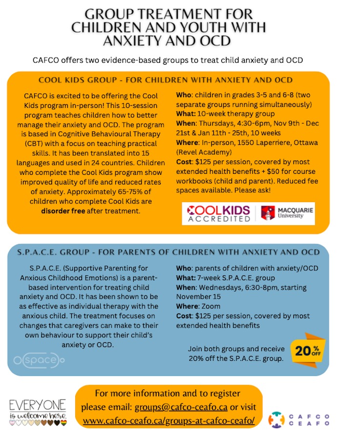 Groups at CAFCO- CEAFO – CAFCO